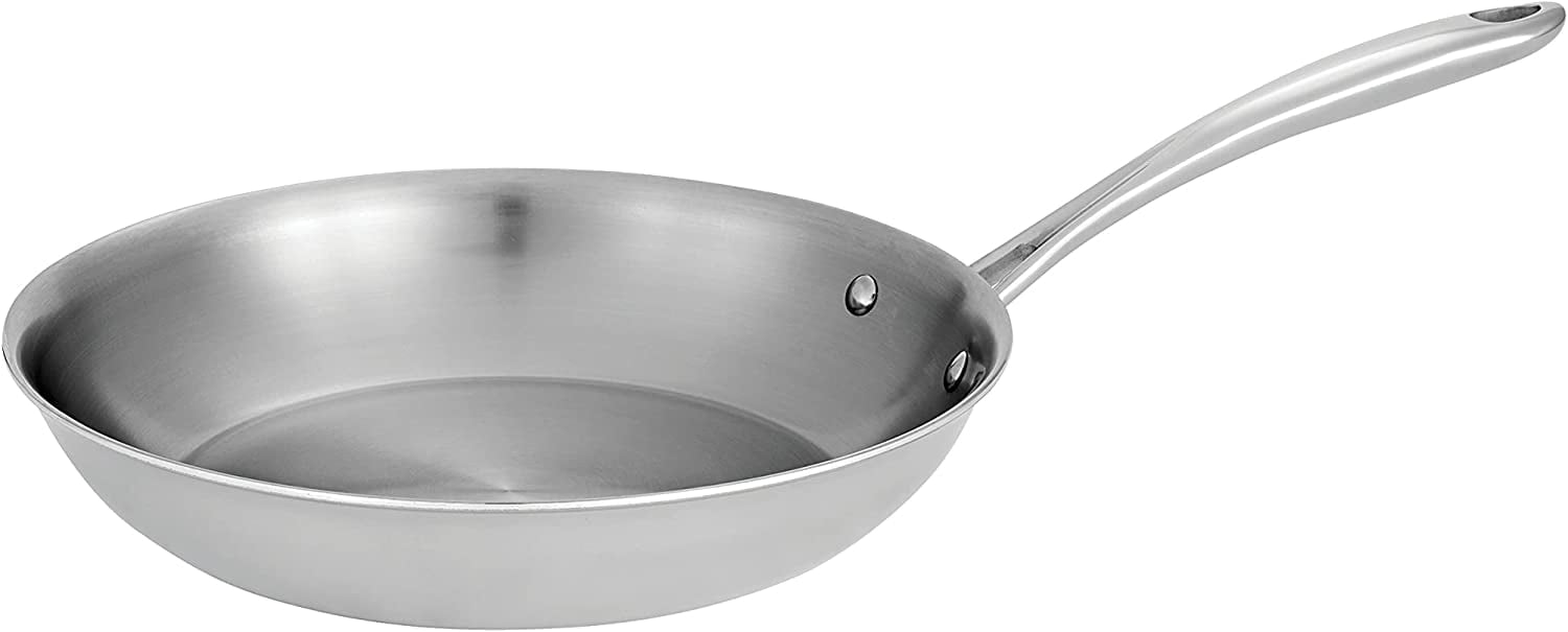 Tramontina, Tri-Ply Clad 10 in Stainless Steel Fry Pan, 10 in - Walmart.com