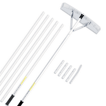 True Temper 193055510 Telescoping Snow Roof Rake with Aluminum Handle ...