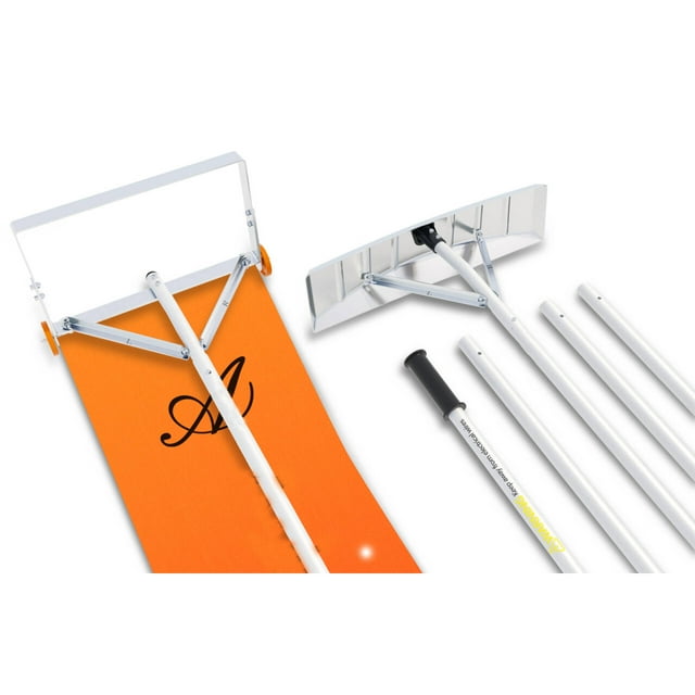 TRAMULL ANS1000 Roof Rake Snow Removal System 2in1 Combo Pack ...