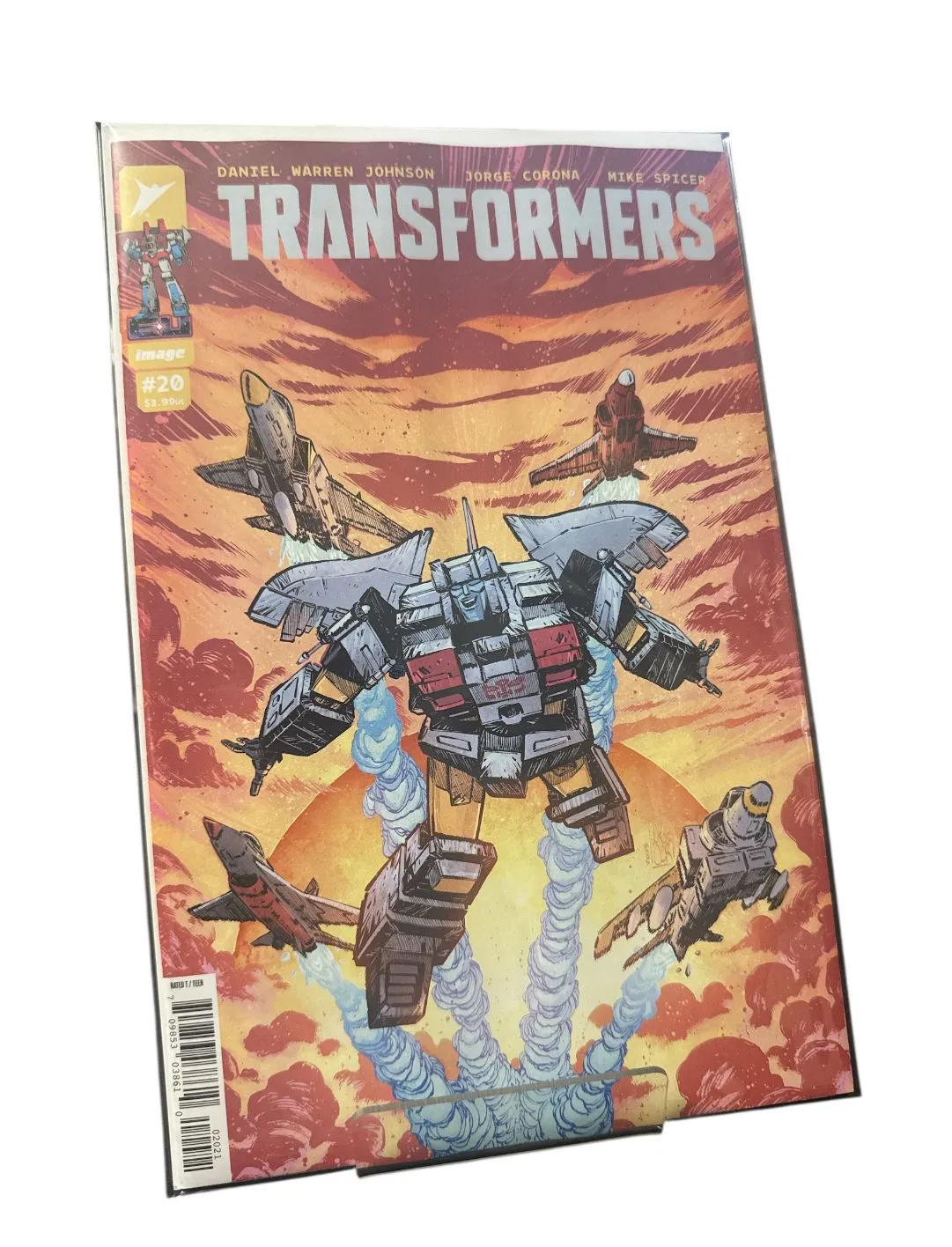 TRANSFORMERS #20 CVR B JORGE CORONA & MIKE SPICER VARIANT EDITION ...
