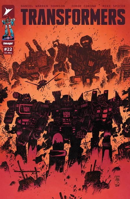 TRANSFORMERS #22 CVR B JORGE CORONA & MIKE SPICER VAR Image Comics ...
