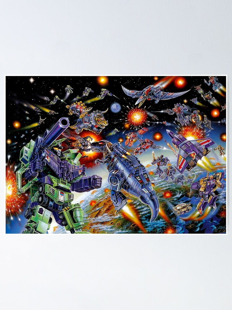TRANSFORMERS G1 JAPANESE BOX BATTLE Fashion Art Decor Frame - Walmart.com