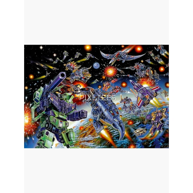 TRANSFORMERS G1 JAPANESE BOX BATTLE Fashion Art Decor Frame - Walmart.com