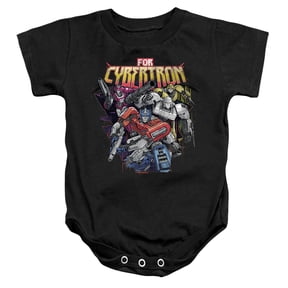 TRANSFORMERS ONE Group Logo Unisex Infant Snap Suit for Baby, Black ...