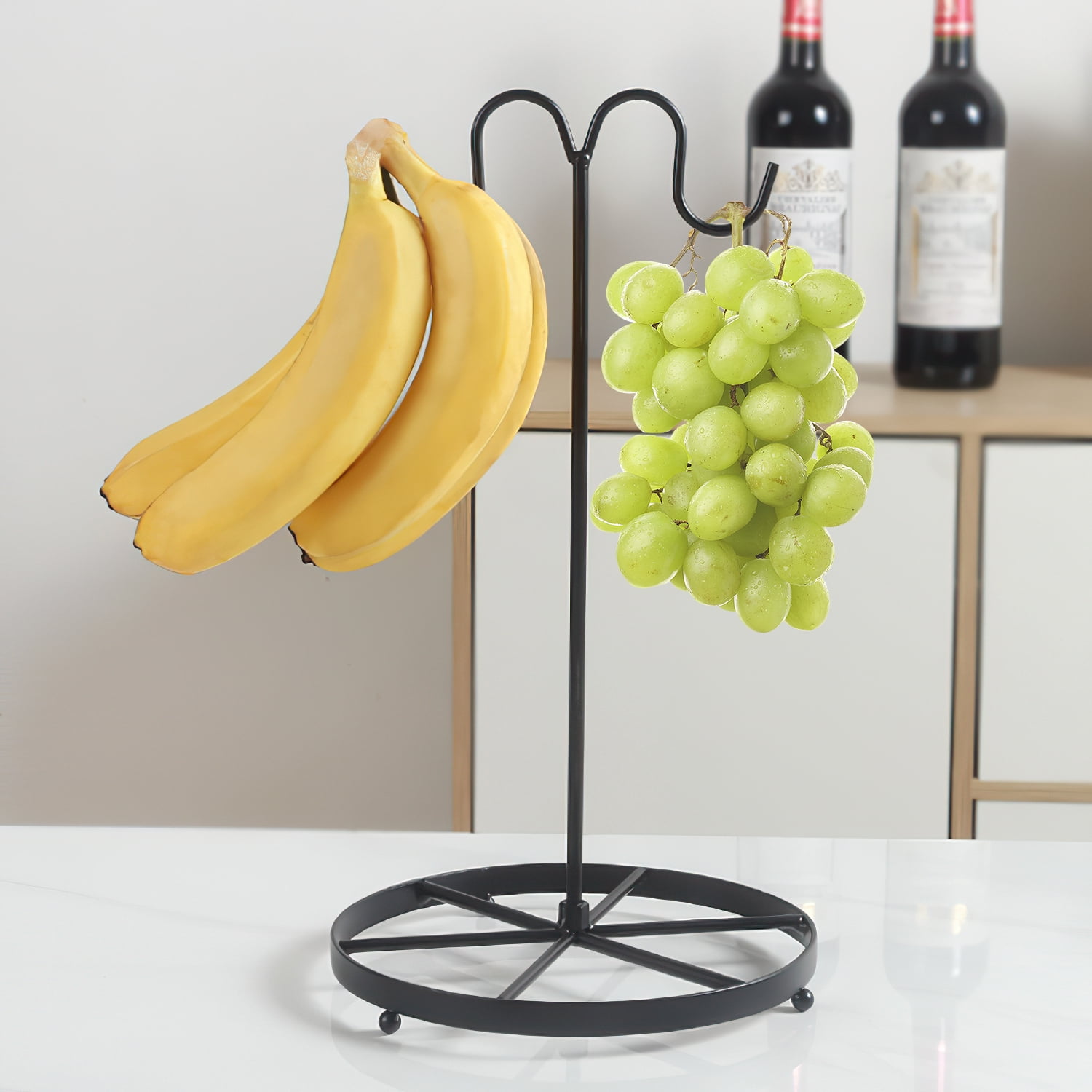 TRANSFREE Banana Fruit Holder Stand Tree Hanger Hook Display Rack ...