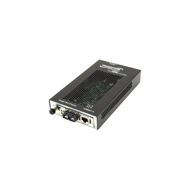 TRANSITION NETWORKS ION001-A-NA 1 SLOT CHASSIS F/ ION PLATFORM ...