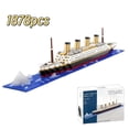 TRANSLINK Titanic Model Building Blocks Set with 1878 Pcs Micro Mini ...