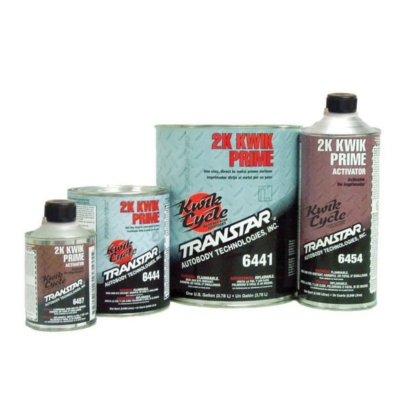 TRANSTAR 6457 2K Kwik Primer Activator, 1/2 pt Can, Clear to Pale ...