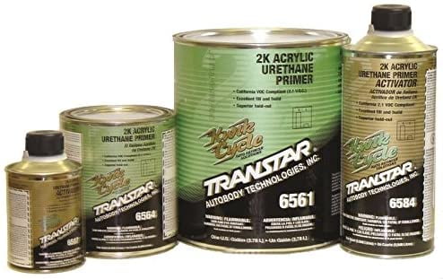 TRANSTAR 6587 Primer Activator, 1/2 pt Can, Clear, Liquid, Use With: 2K ...