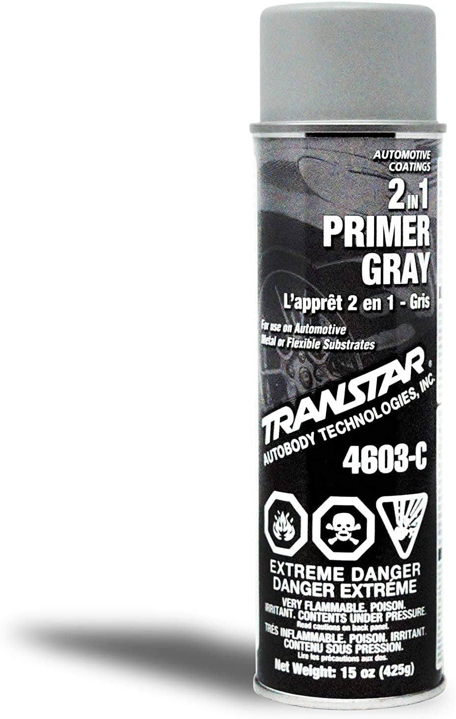 TRANSTAR TRAN4603 2 in 1 Primer Gray Aerosol CASE of 6 - Walmart.com