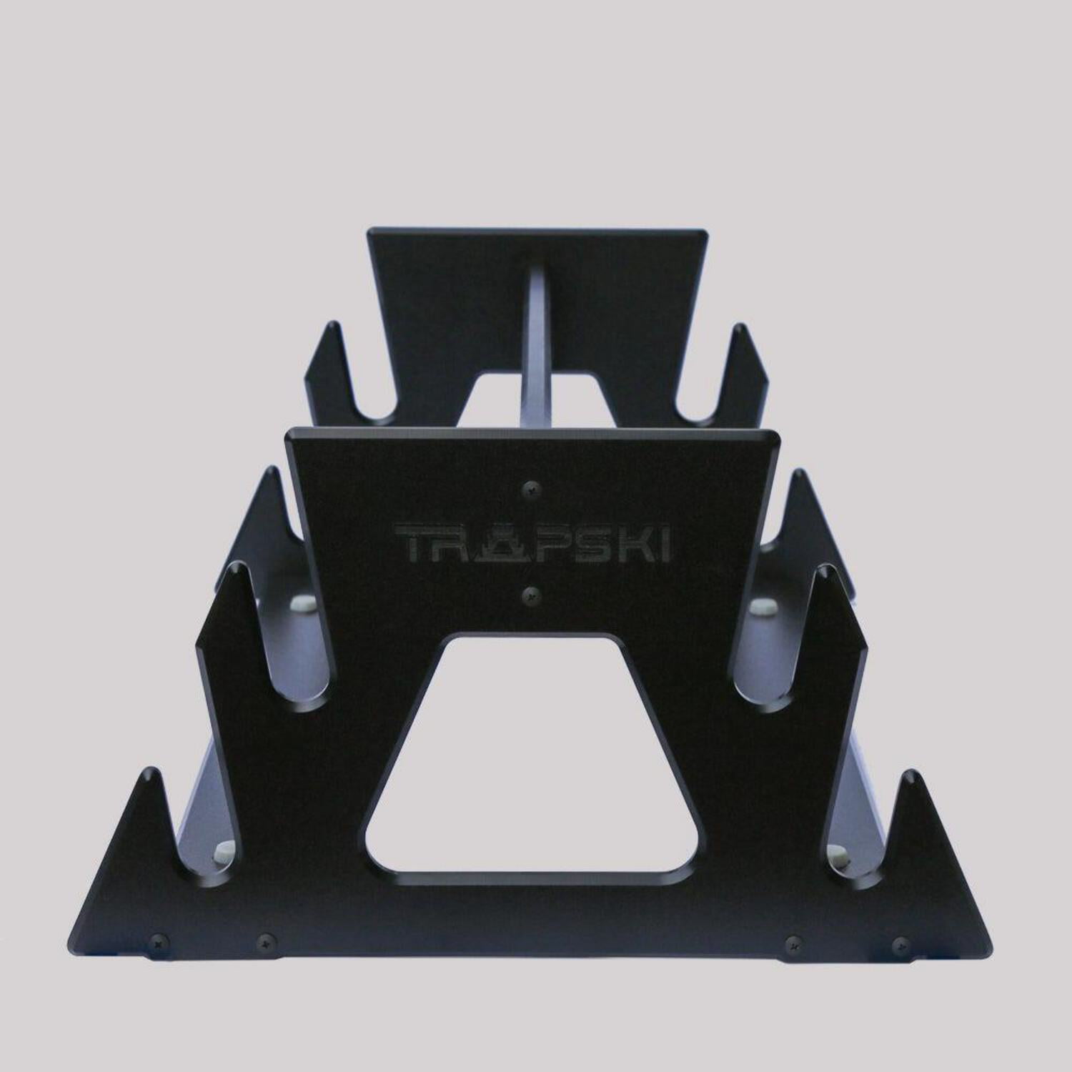TRAPSKI QUAD Mobile All Mountain Ski and Standard Stance Snowboard Rack ...