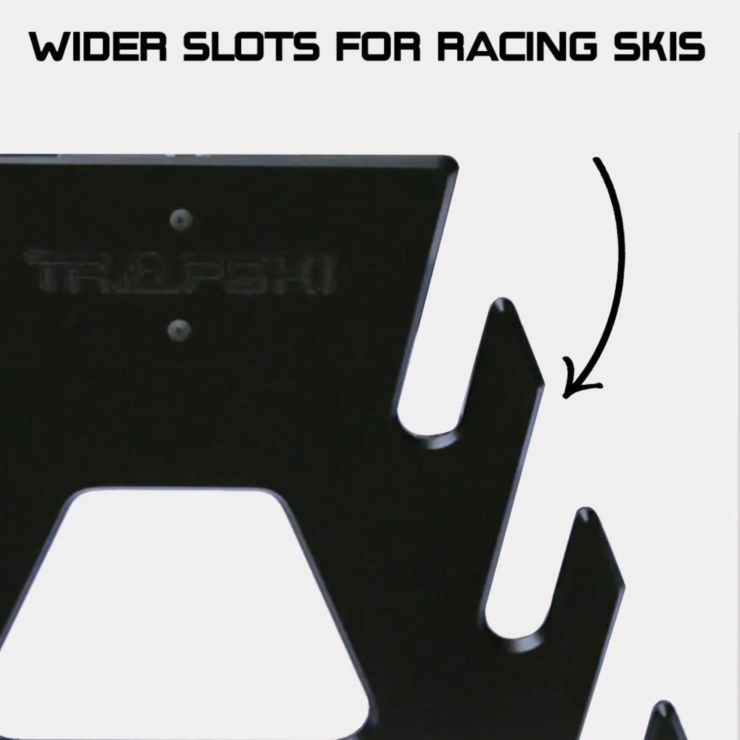 TRAPSKI Mobile SIX PACK Racing and XC Ski Rack - Walmart.com