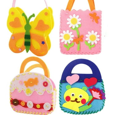 Kids Sewing Kit Cute Cartoon Complete Felt Craft Kit Interactive Toy ...