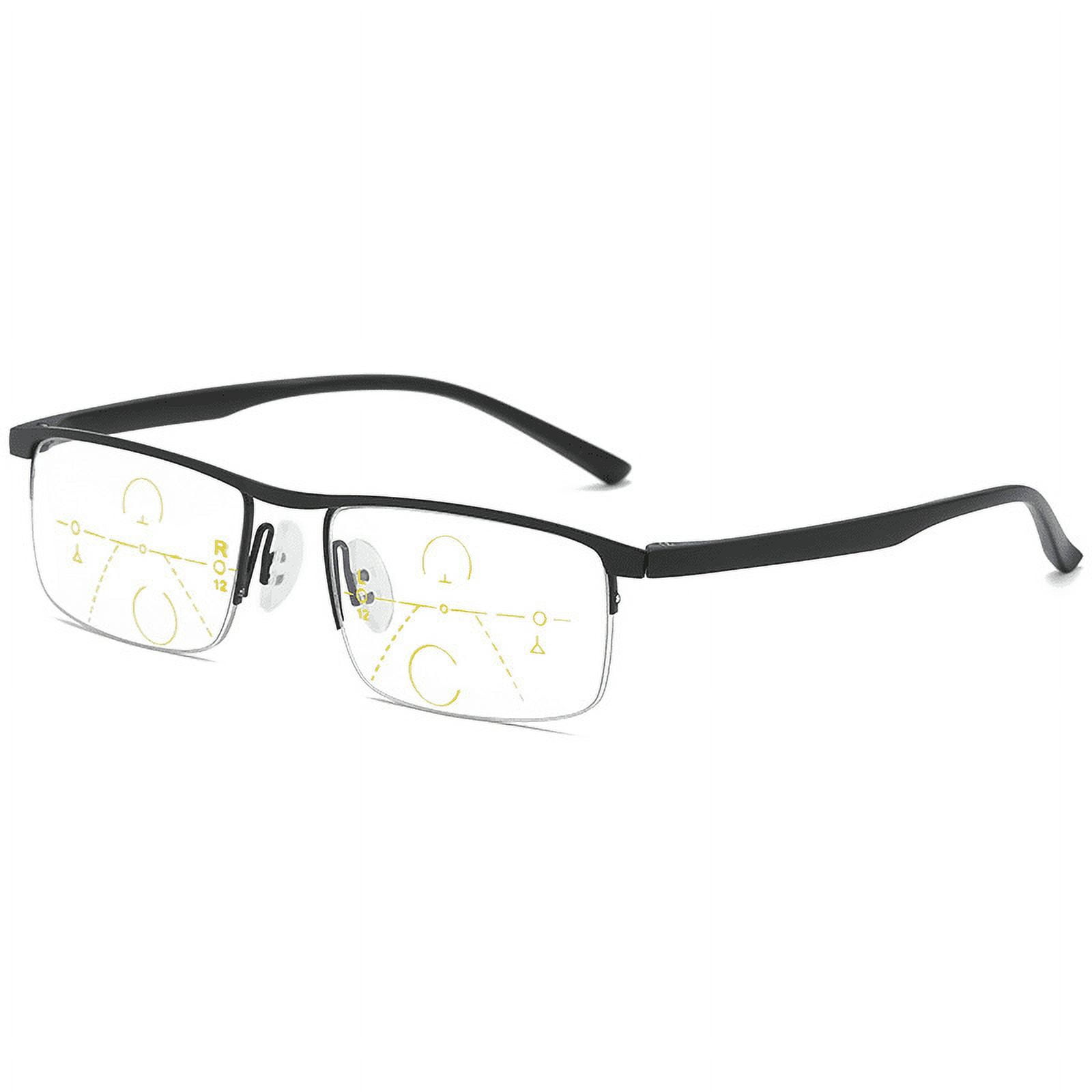TRARIND Anti-blue Light Reading Glasses Smart Zoom Progressive Multi ...