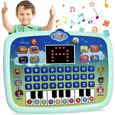 BEAURE Kids Education Learning Tablet Toy ABC/Words/Numbers/Music for ...