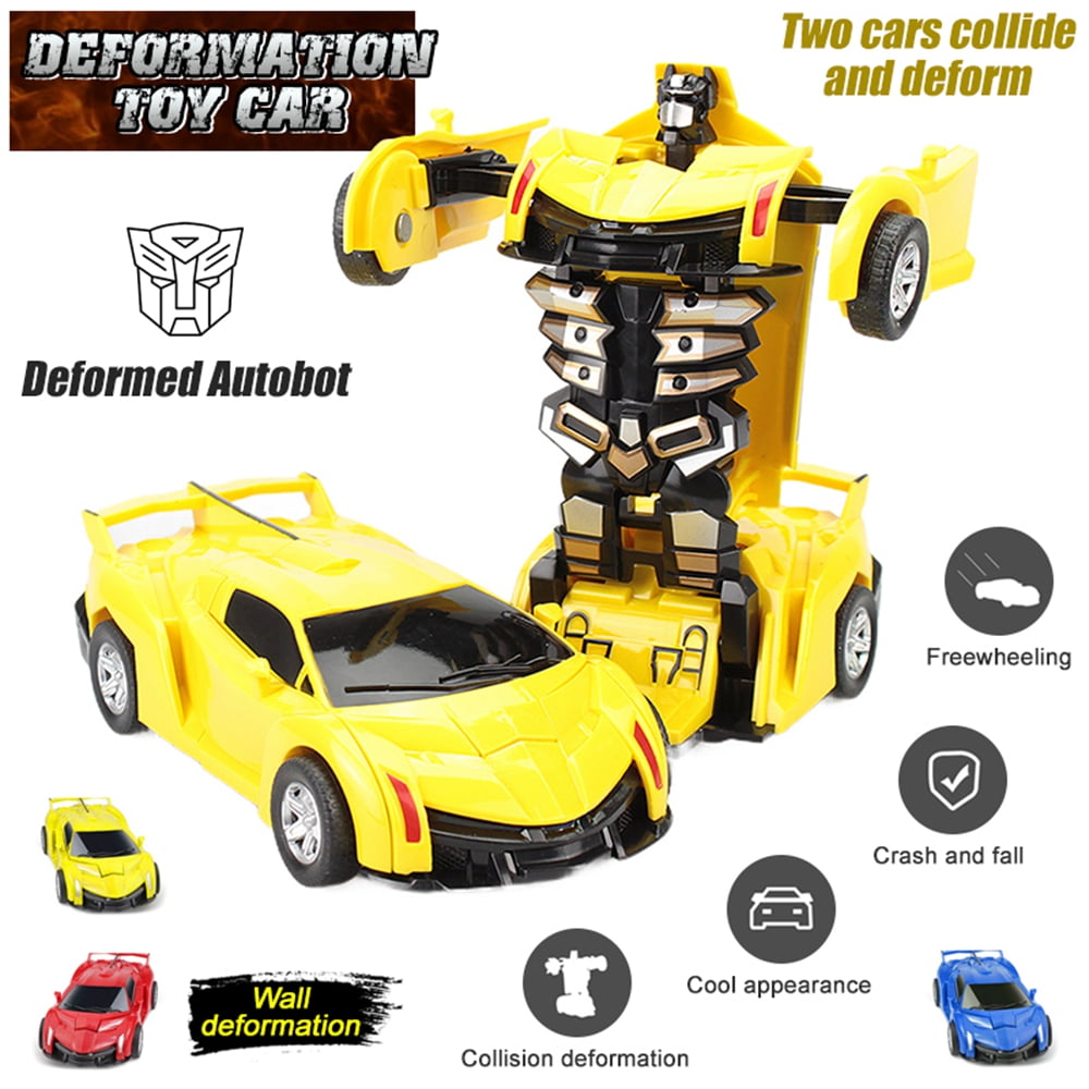 TRARIND Robot Car Toy 2 in 1 Deformation Car Transforming Robot Car for ...
