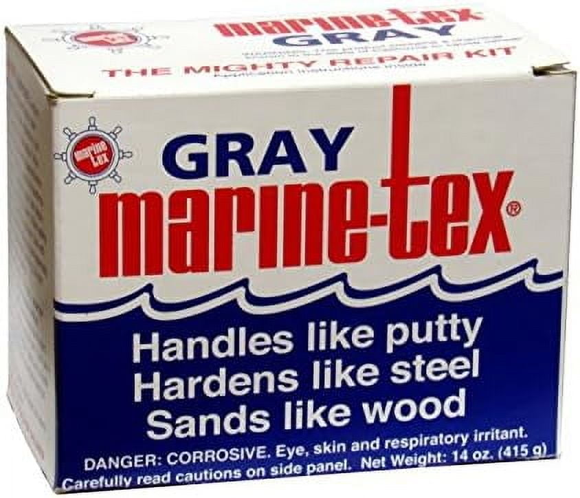 TRAVACO PRODUCTS- MARINE TEX Marine-TEX 14 OZ KIT Gray - Walmart.com