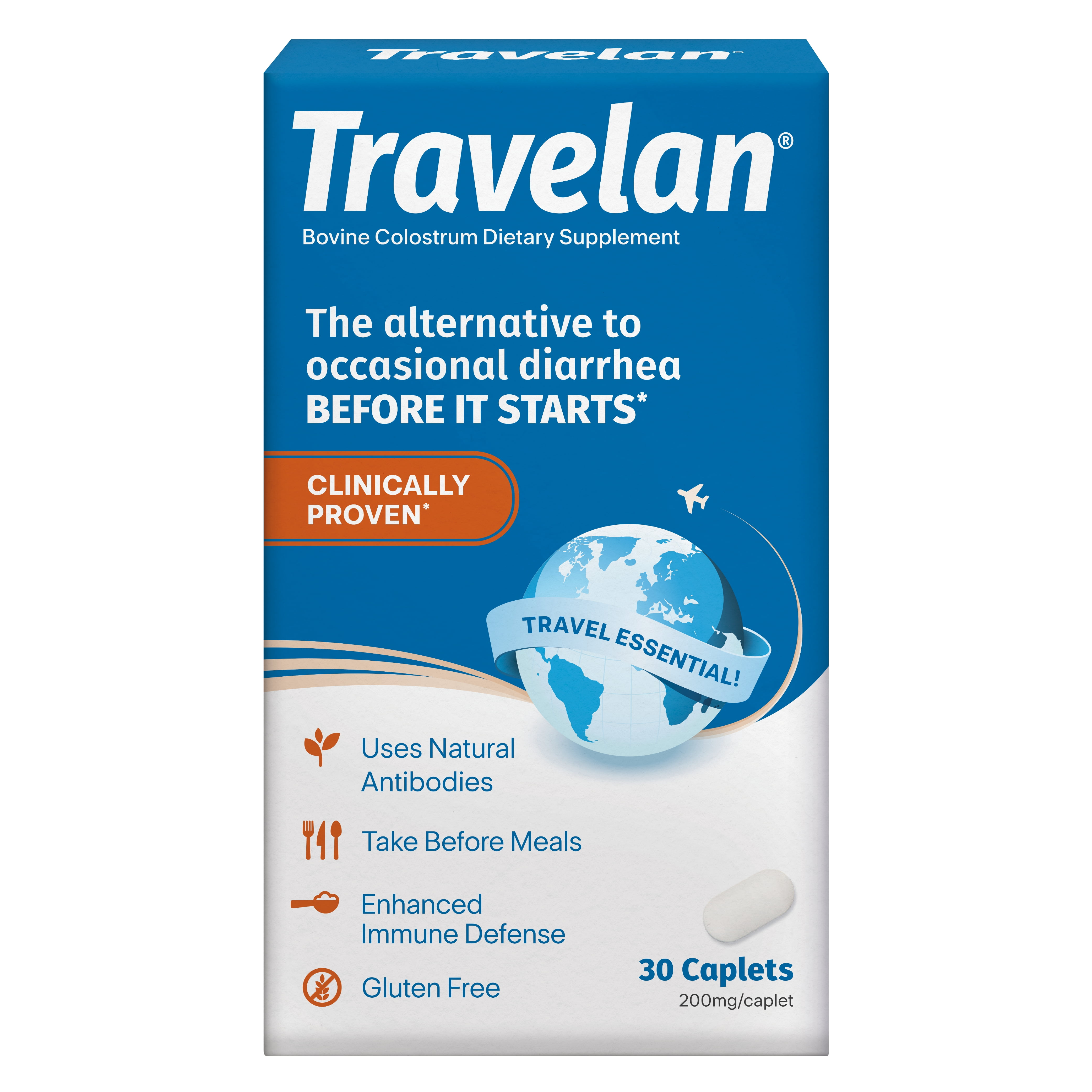 Travelan Anti-Diarrhea (30) | Vitamins for medical supply - Walmart ...
