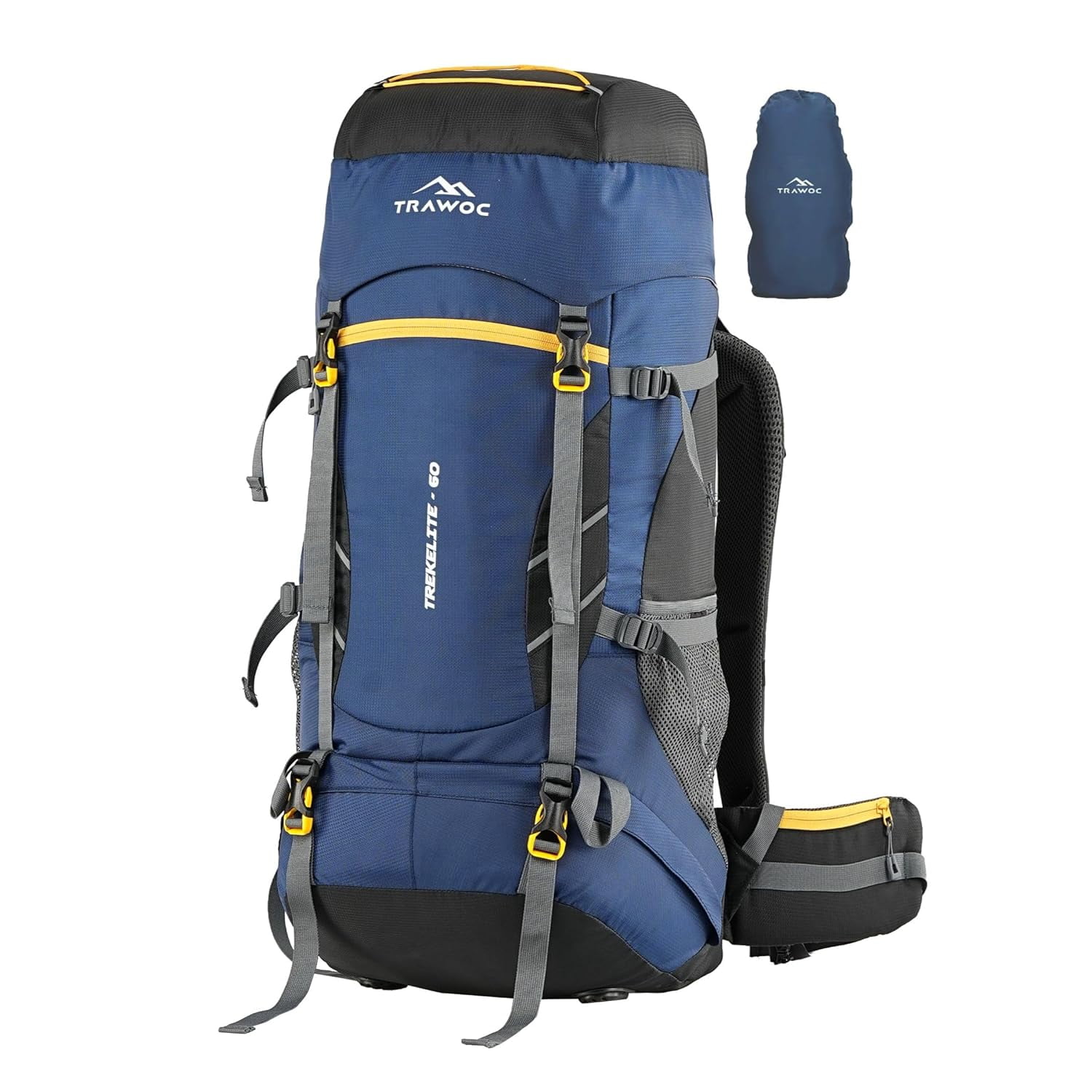 TRAWOC TREKELITE 60L Travel Backpack Hiking Trekking Bag Camping ...