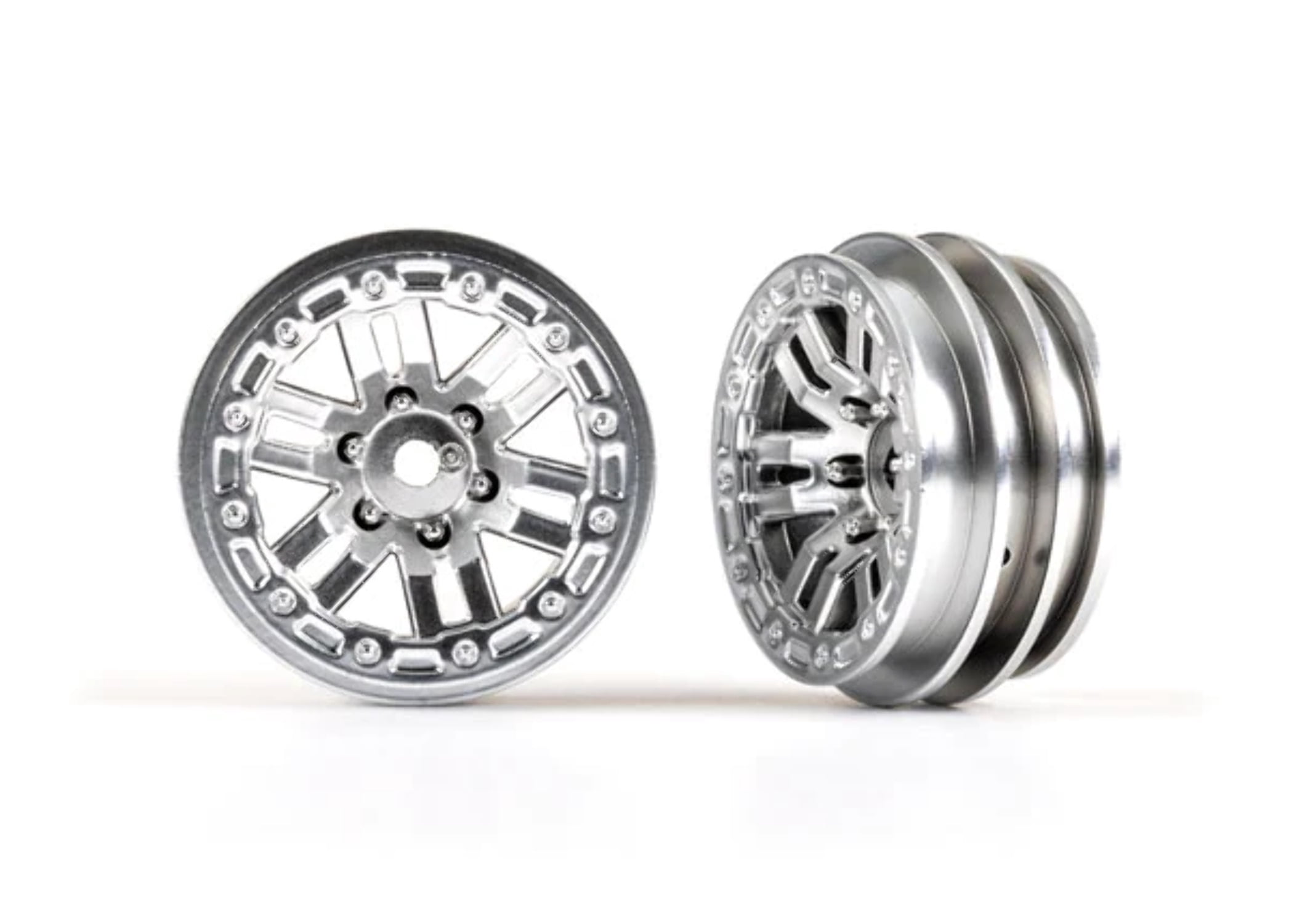 TRAXXAS Wheels, 1.0' (satin chrome) (2) - Walmart.com