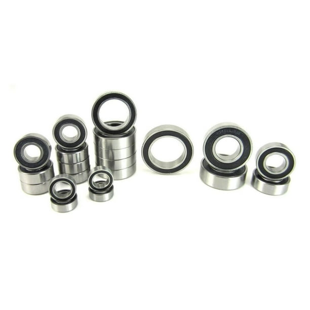 TRB RC Ball Bearing Kit (21) Rubber Sealed for Traxxas Slash LCG 4x4 ...