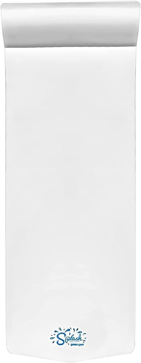 TRC Recreation 2023 Splash Pool Foam Raft Lounger with Pillow Headrest ...