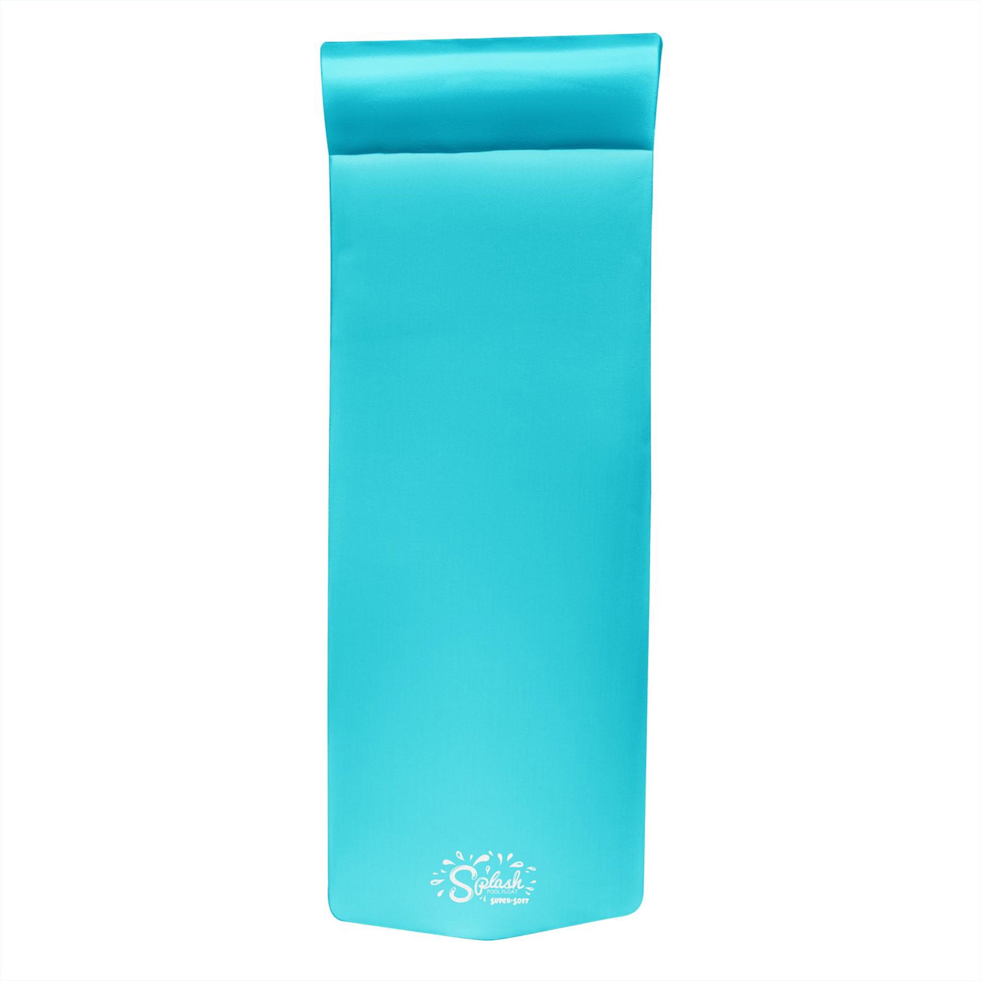 TRC Recreation Foam Pool Float Mat 1.25 inch Thick Tropical Teal Large ...