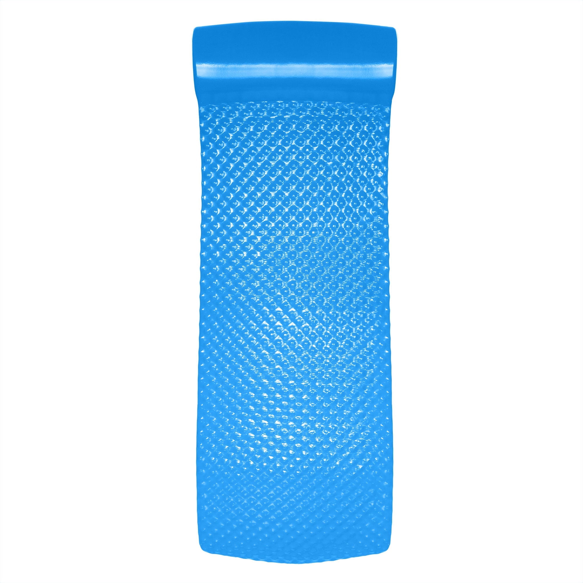 TRC Recreation Super Soft 2” Thick Swimming Pool Float Mat, Bahama Blue ...