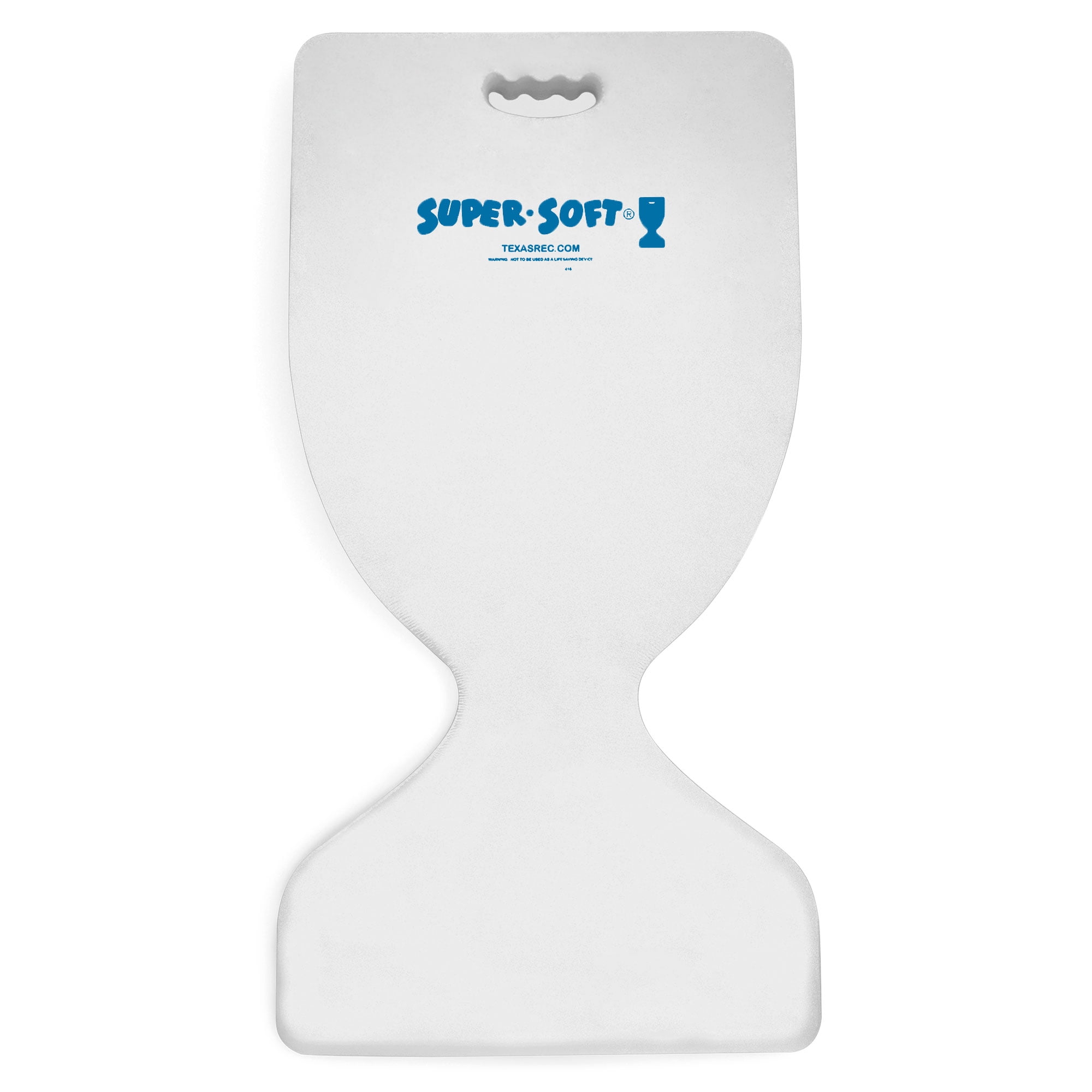 TRC Recreation Super Soft Foam Saddle Pool Seat Chair, White, 36 x 18 ...