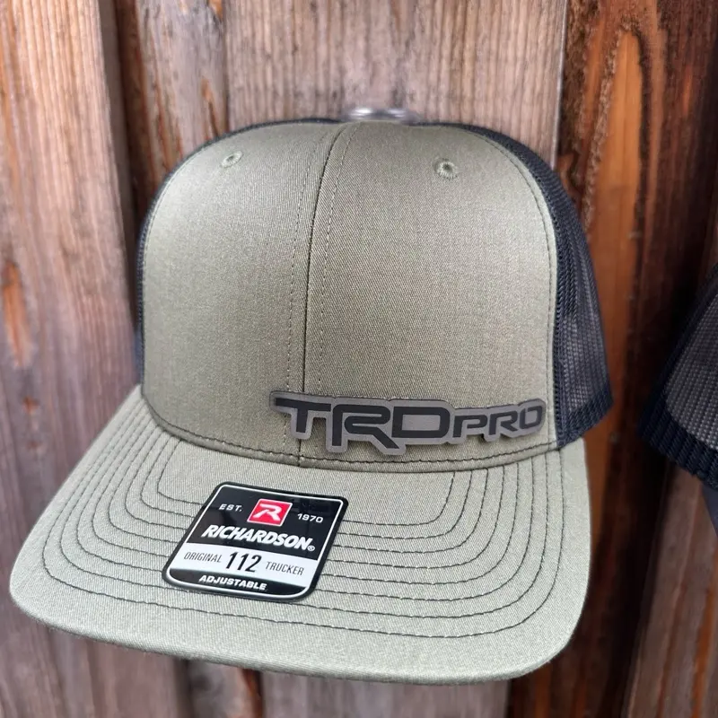 TRD Pro Logo Snapback Hat, Premium Adjustable Trucker Cap Featuring ...