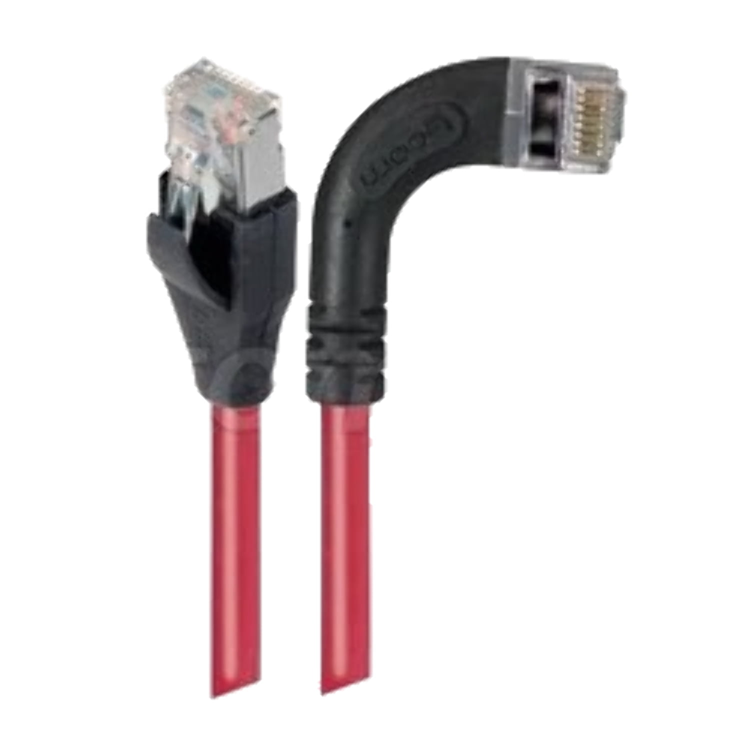 TRD695SZRA7RD-2 Network Cable Assembly,Cat 6,LSZ,Red,2 Feet - Walmart.com
