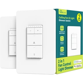 Fan Light Switch Combo