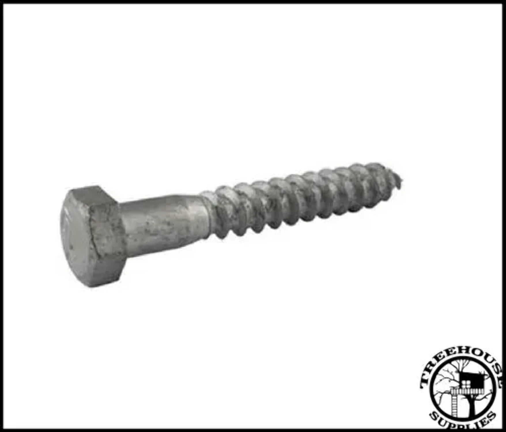 TREE HOUSE LAG BOLT 3/4" X 5" GALVANIZED LAG SCREW - Walmart.com
