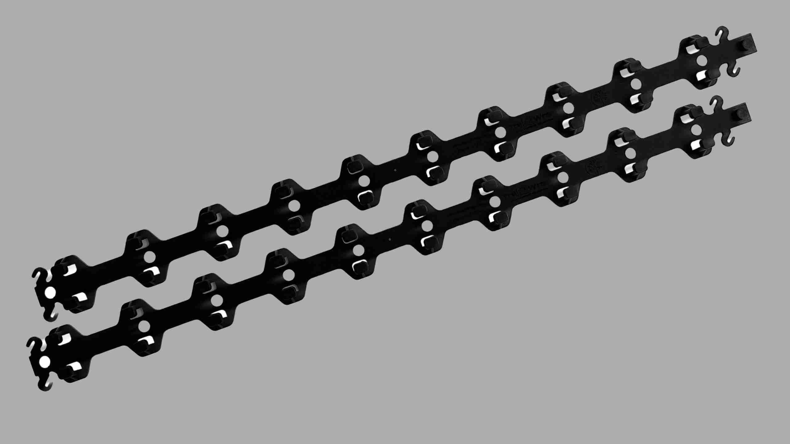 TREE-Z® Wrap Starter - Black, 15-Pack, Works with Outdoor String Lights ...