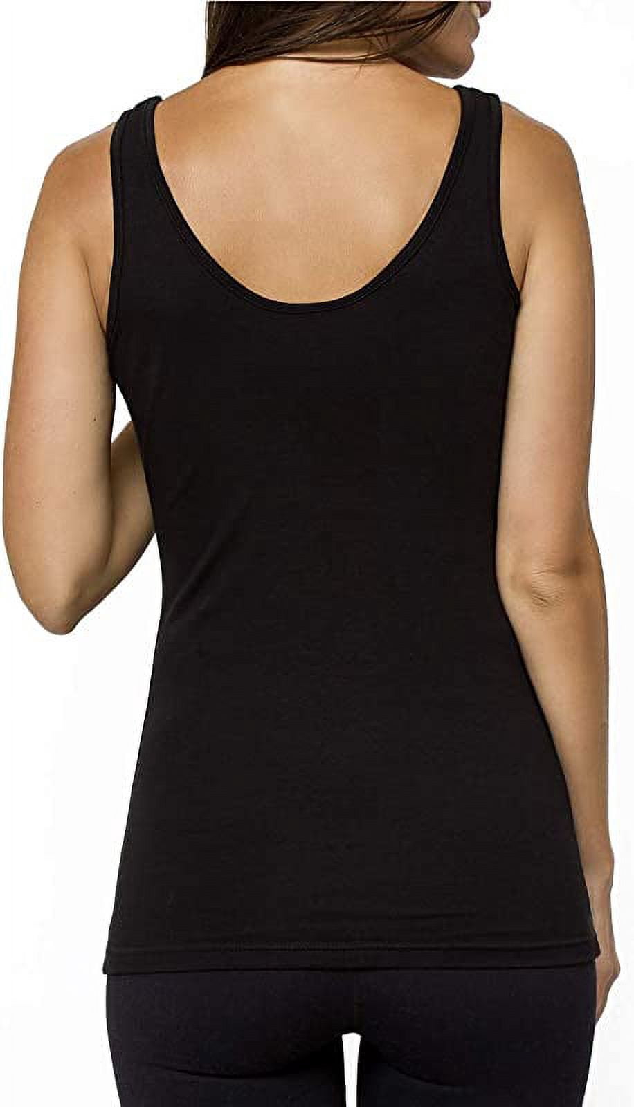 TREELANCE Organic Cotton Yoga Workout Tank Top Moon Phases Shirts Tops ...
