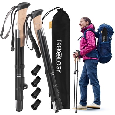 Atacama® Premium Trekking Sticks for Hiking with Collapsible Design ...