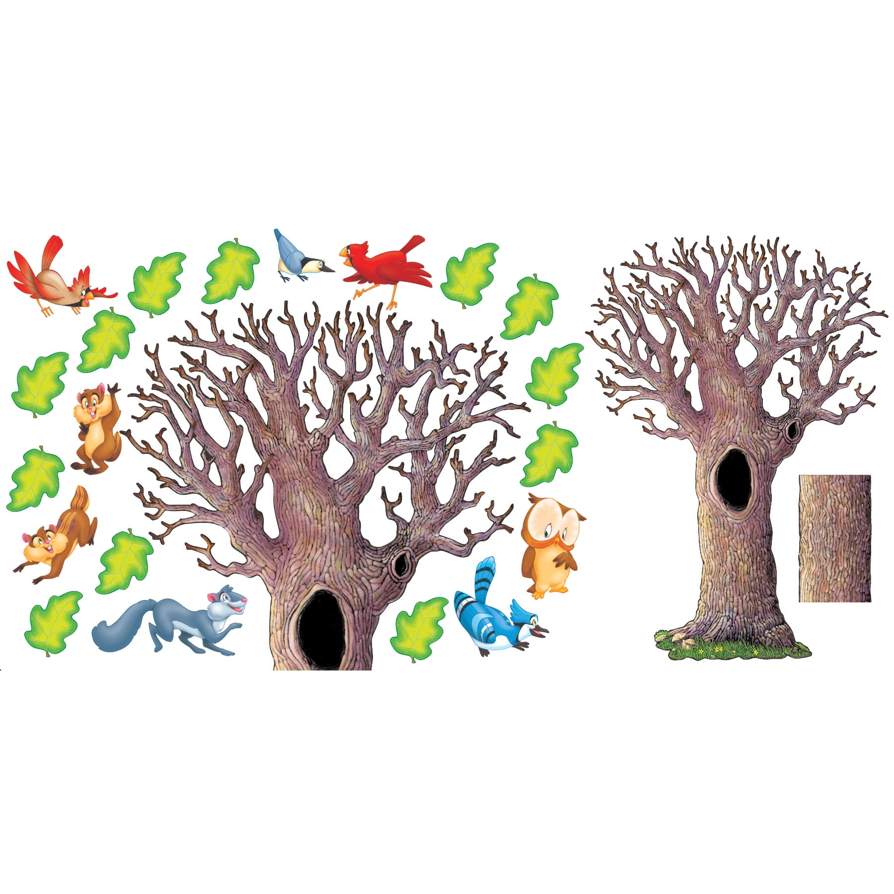 TREND Big Oak Tree Bulletin Board Set - Walmart.com