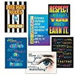 TREND "Building Character" ARGUS Poster Combo Pack, 13 3/8 x 9, 6/Pack ...