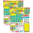 TREND Calendario Anual (Spanish) Bulletin Board Set, 2 Sets - Walmart.com