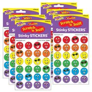 2PK TREND Stinky Stickers Variety Pack, Positive Words, Assorted Colors ...