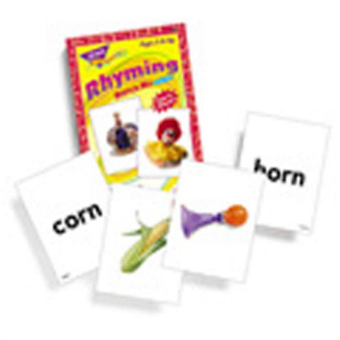 TREND ENTERPRISES Match Me Cards Rhyming Words - 52 Two-Sided Cards/Box ...