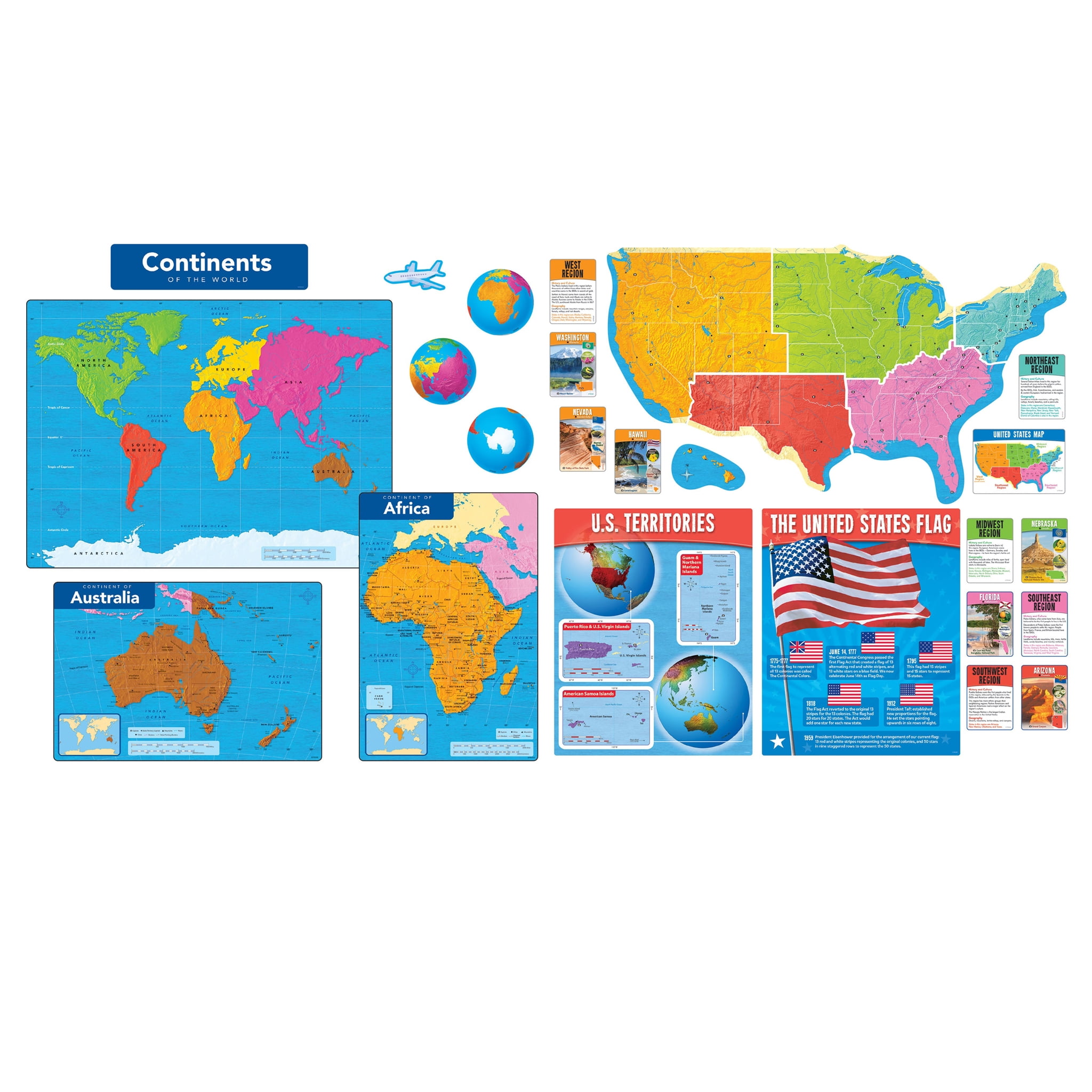 TREND Essential Skills: Exploring the and the Continents - Walmart.com