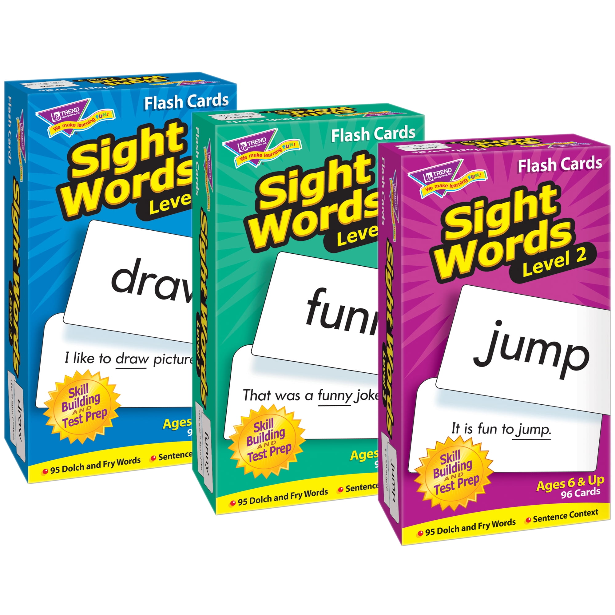 TREND Essential Skills: Learn & Practice Sight Words - Walmart.com
