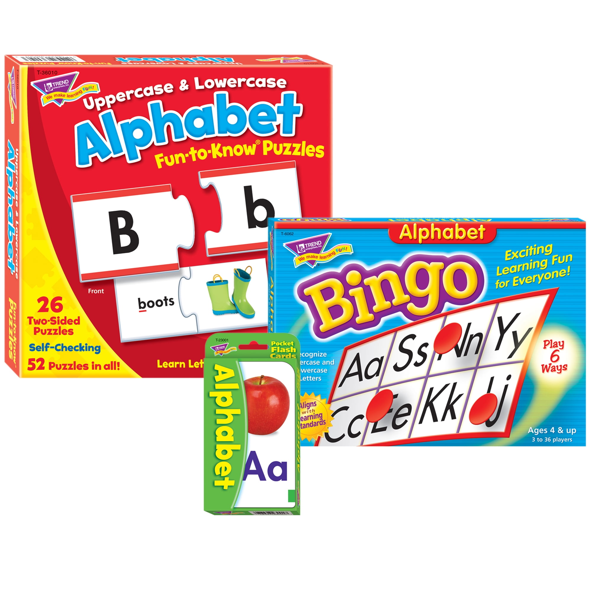 TREND Essential Skills: Learn & Practice the Alphabet - Walmart.com