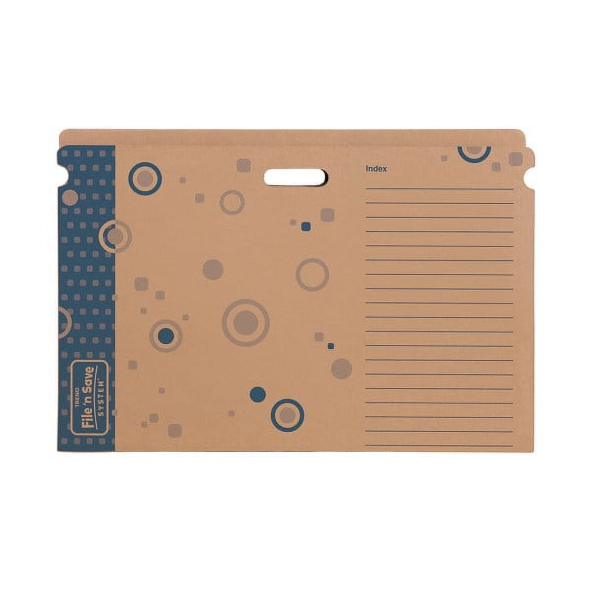 TREND File 'N Save System® Bulletin Board Sturdy Folder, Pack Of 6 ...