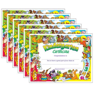 Student of The Week Colorful Classics Certificates, 30 ct | Bundle of ...