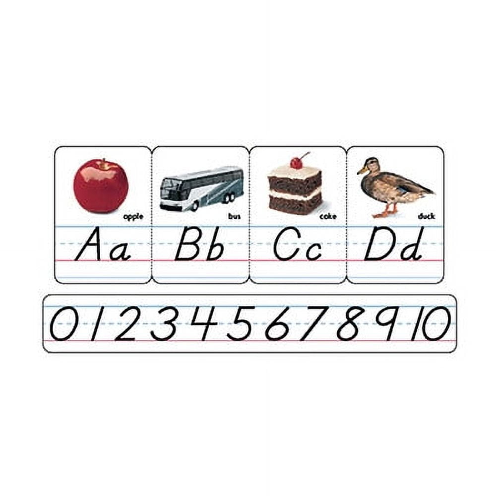 TREND Modern Manuscript Photo Alphabet Cards, Multicolor, Pre-K - Grade ...