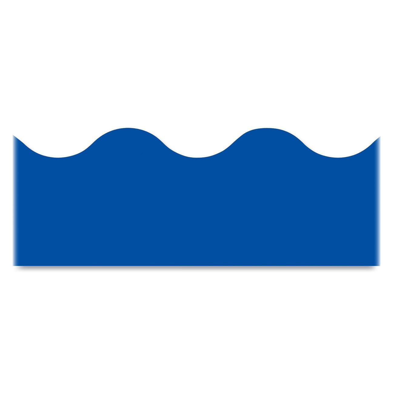 TREND Terrific Trimmers Scalloped Bulletin Board Decorations, Royal ...