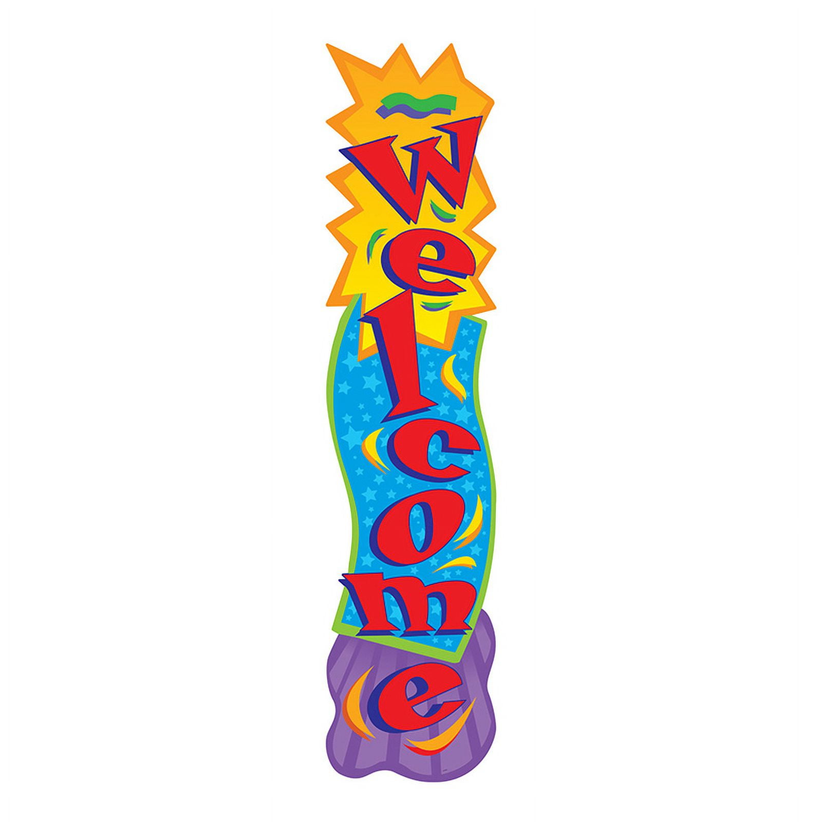 TREND enterprises, Inc. Banner Welcome Poster (Set of 5) - Walmart.com
