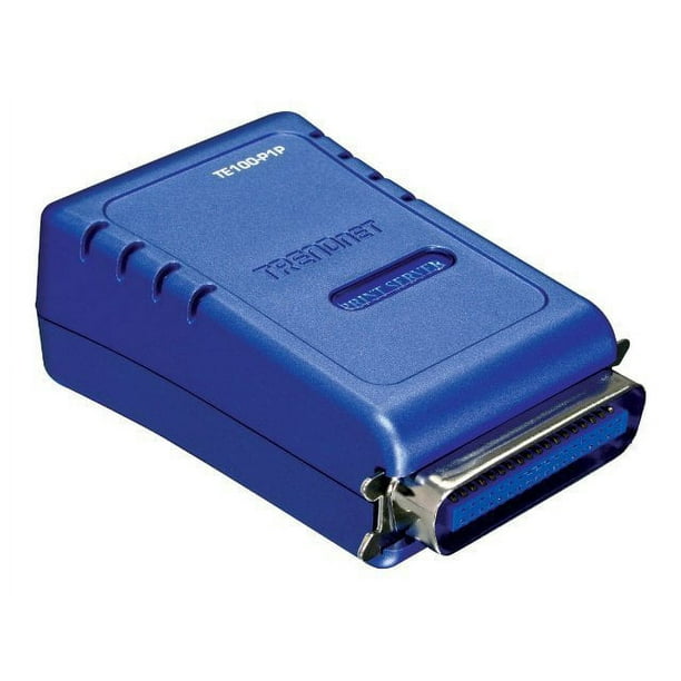 TRENDnet 1-Port Parallel Print Server TE100-P1P - Walmart Business Supplies